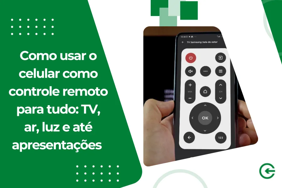 Como usar o celular como controle remoto para tudo: TV, ar, luz e até ...